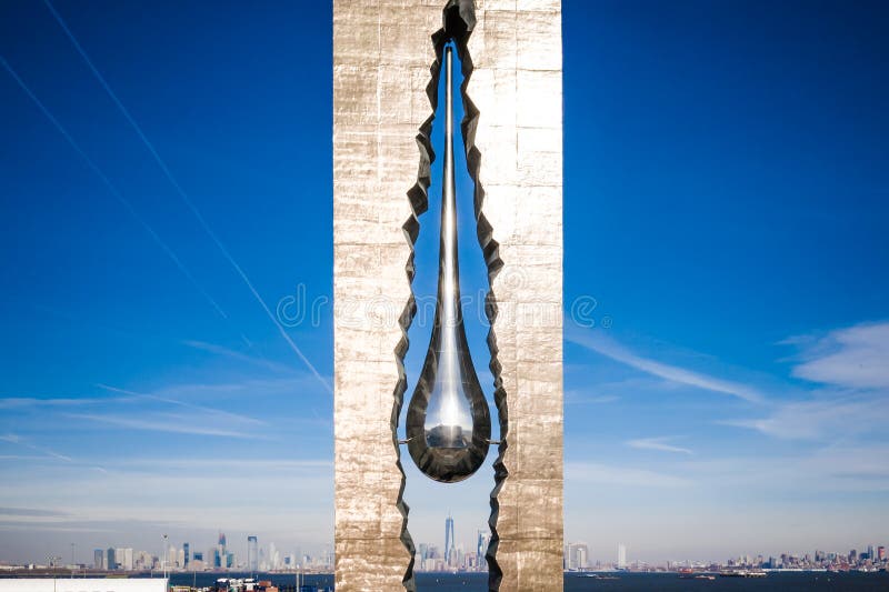 Tear Drop Memorial Monument Editorial Photography - Image of monument ...