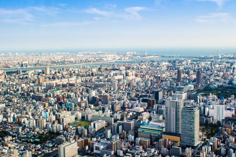 Aerial View of Tokyo, Japan Stock Image - Image of destination ...