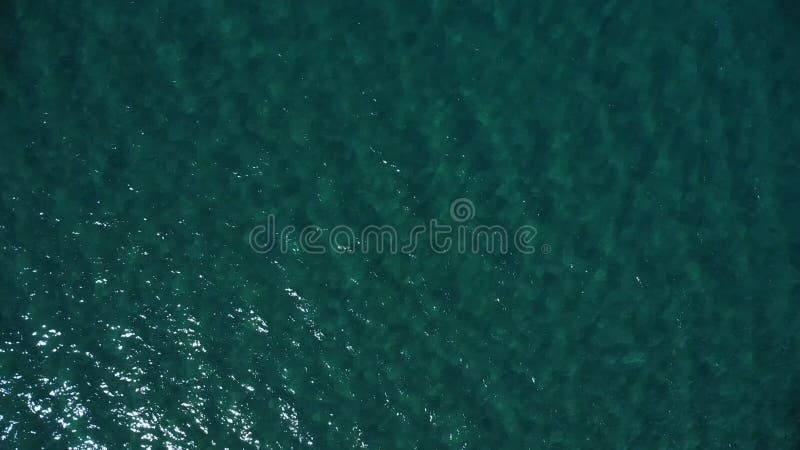 Aerial View Top-down View Blue Ocean Wave Texture Water Surface Stock ...