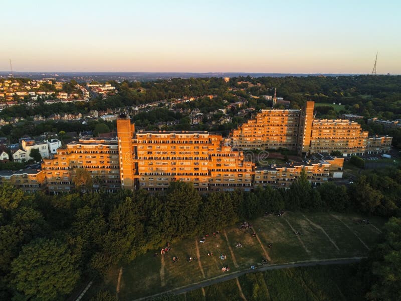 Aerial View of a Tower Building in London Editorial Photo - Image of ...