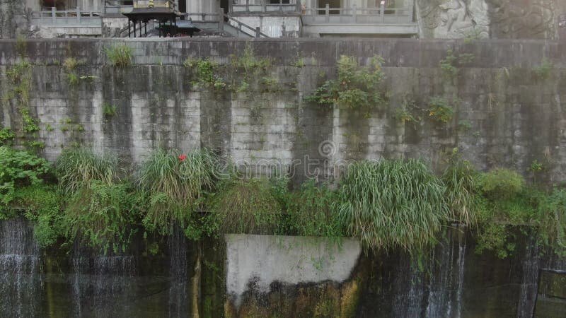 Aerial View of the Traditional Architecture and Scenery in Dafo Temple ...