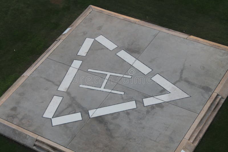 Helipad stock image. Image of travel, view, parking - 102022179