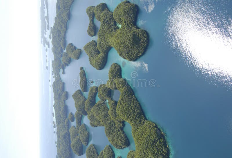 Aerial View of Tropical Islands Stock Image - Image of excitement, view ...