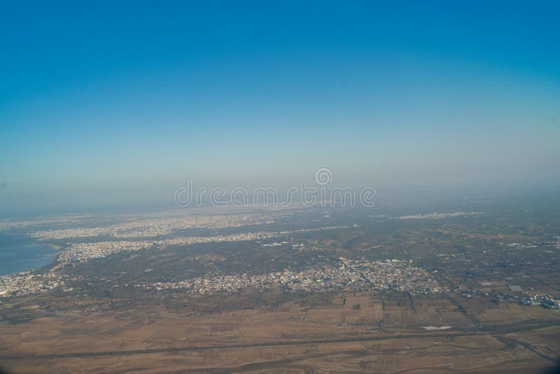 Aerial view of Tunisia stock photo. Image of view, zarrad - 267139256