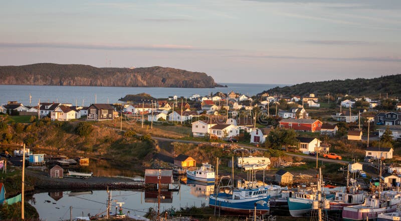 Aerial View of Twillingate Newfoundland Editorial Photography - Image ...