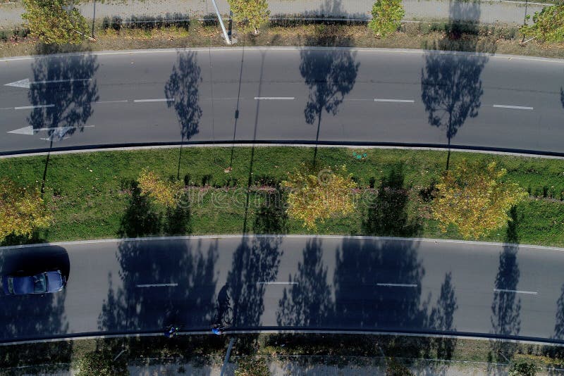 Parallel roads singapore stock photo. Image of singapore - 4780088