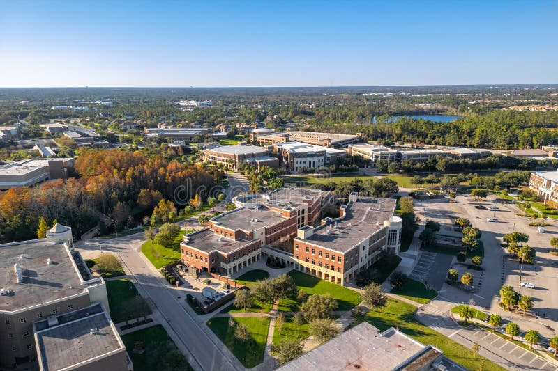 University of Central Florida Campus in Orlando Stock Photo - Image of ...