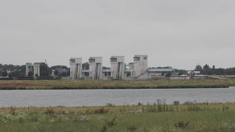 Aerial View. Vattenfall Hydroelectric Power Generating Station ...