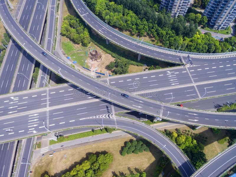 Aerial view of Viaduct stock image. Image of junction - 78047223