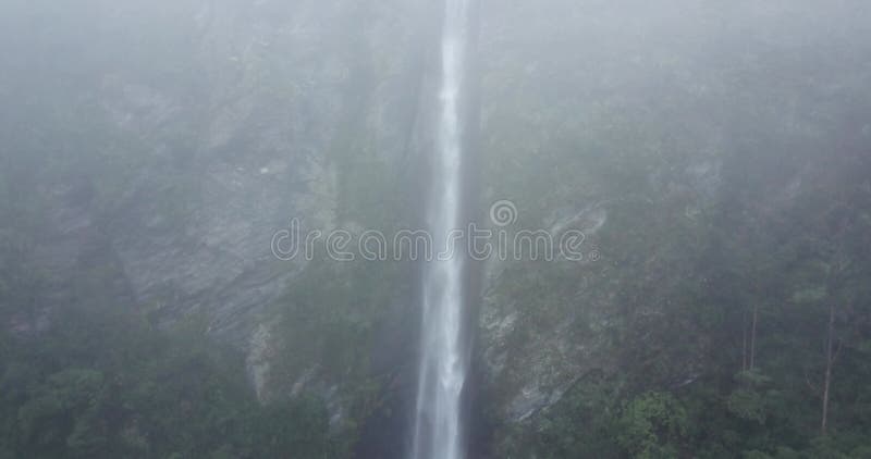 Aerial View of a Waterfall in the Peruvian Andes. Stock Video - Video ...