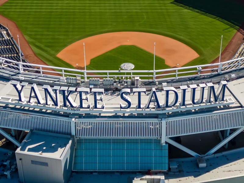Aerial View of Yankee Stadium in the Daytime Editorial Photography ...