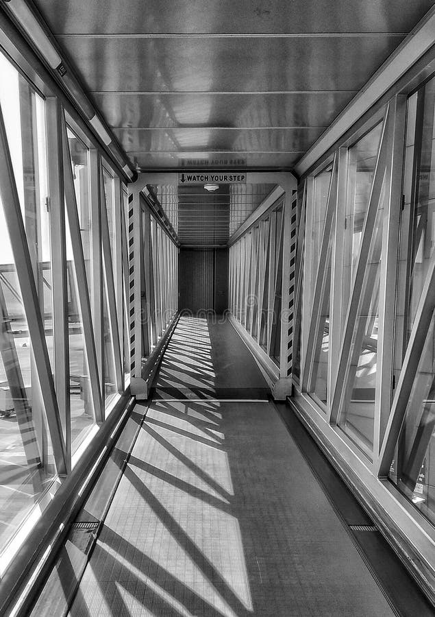 The Aero bridge stock image. Image of airport, bridge - 129107653