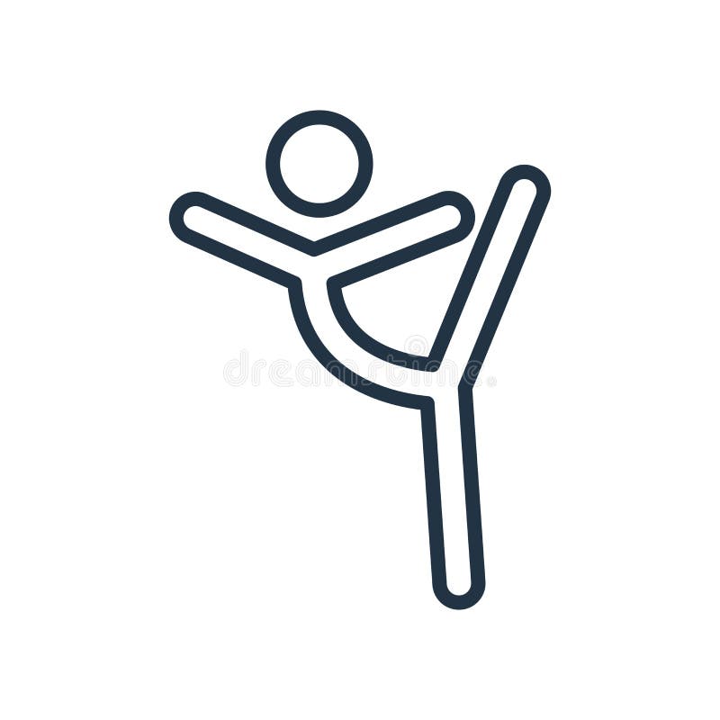 Aerobic Icon on White Background. Simple Element Illustration from ...