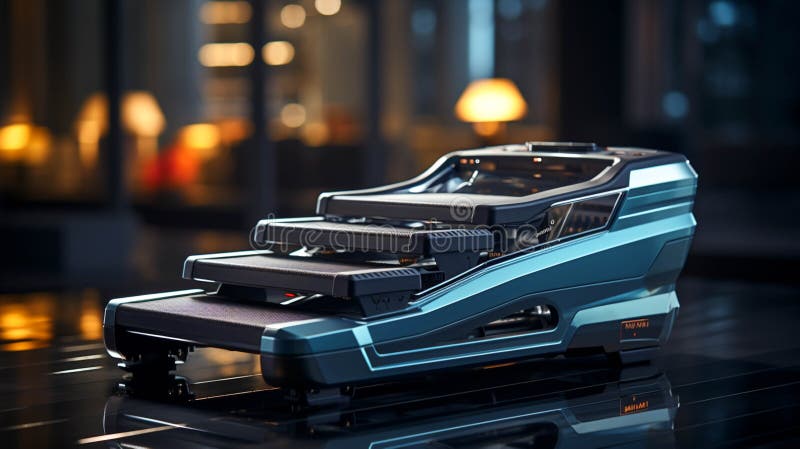 Aerobic stepper for gym stock image. Image of training - 292585863