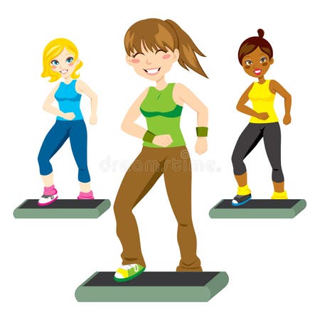 Aerobic Steps Stock Illustrations – 104 Aerobic Steps Stock ...