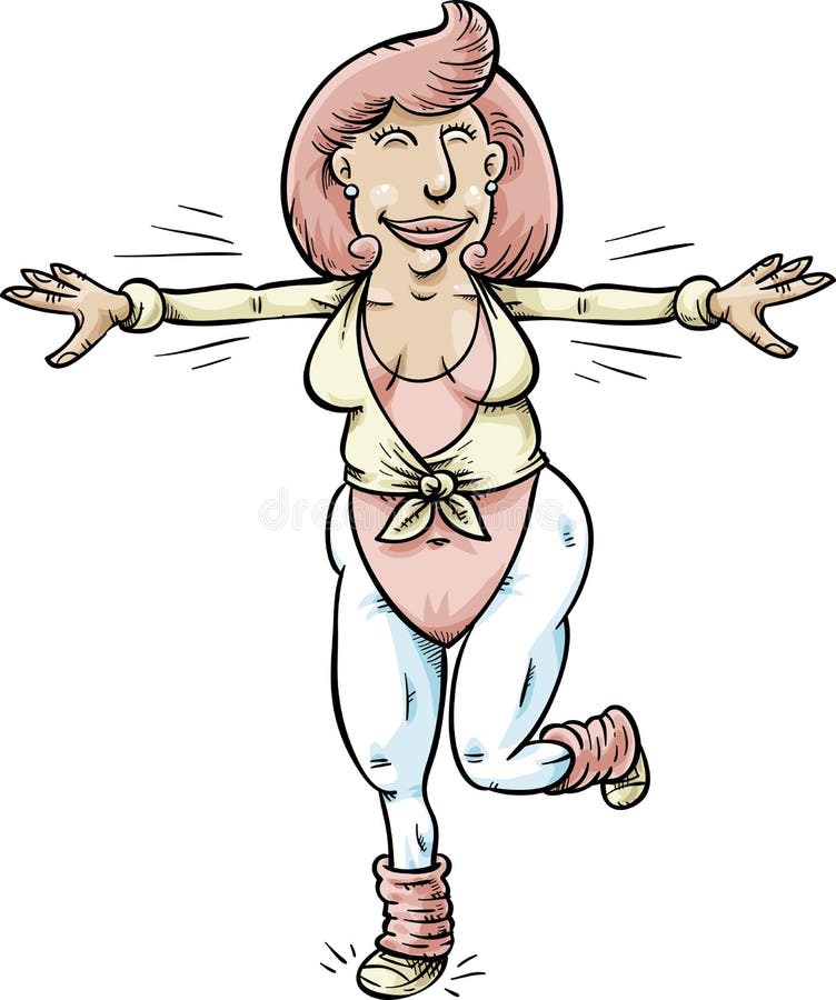 Woman With Low Hanging Breasts Stock Illustration Illustration Of