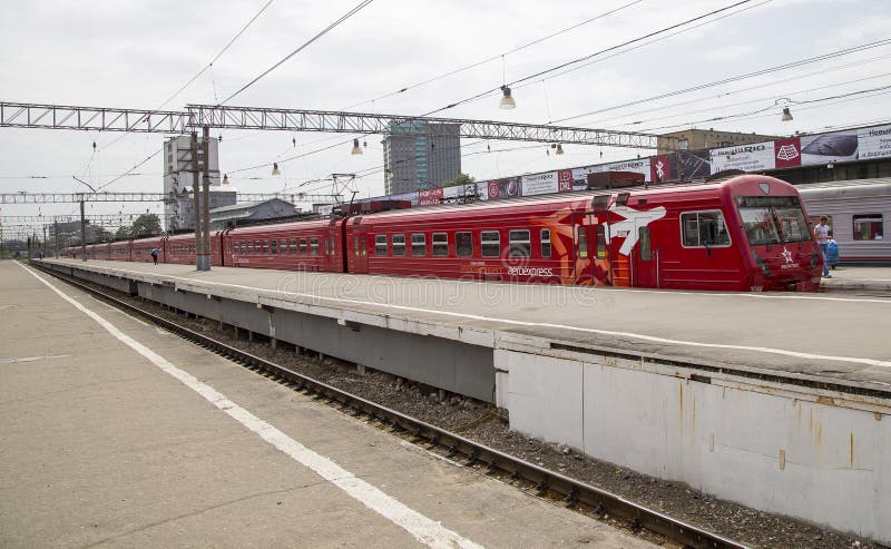 Aeroexpress Red Train -- is the Operator of Air Rail Link Services in ...