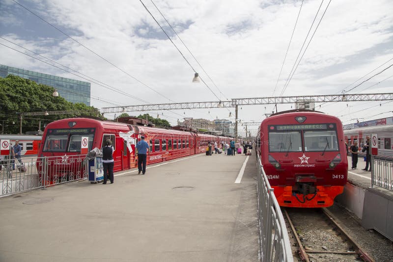 Aeroexpress Red Train -- is the Operator of Air Rail Link Services in ...