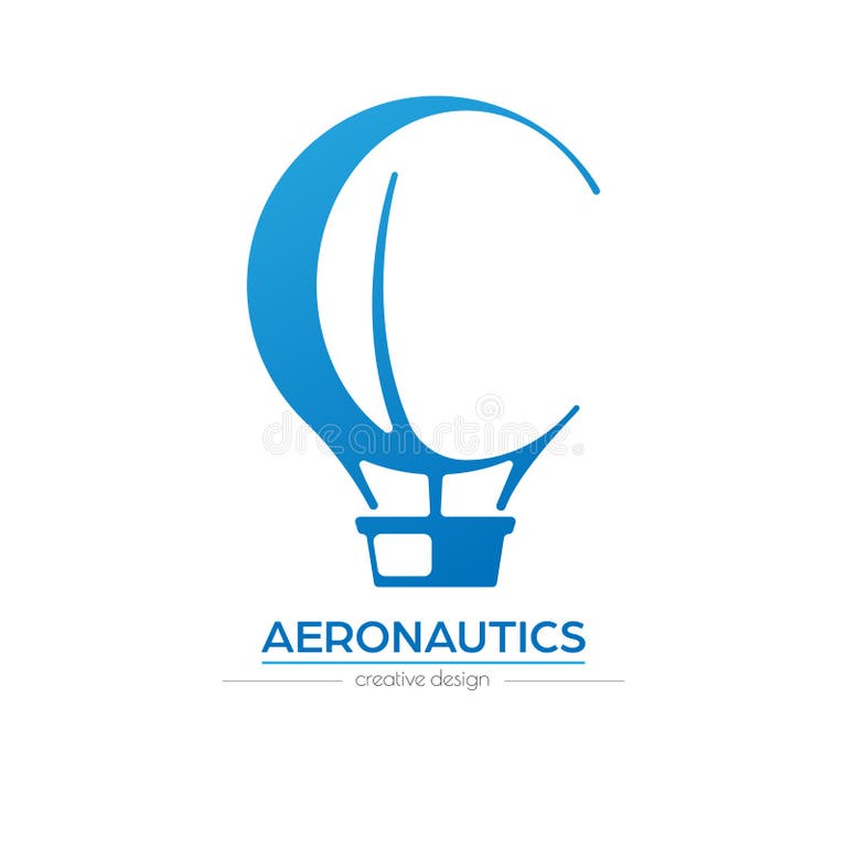 Aeronautics. Logo, Logo or Sticker Template for Web Design and Creative ...