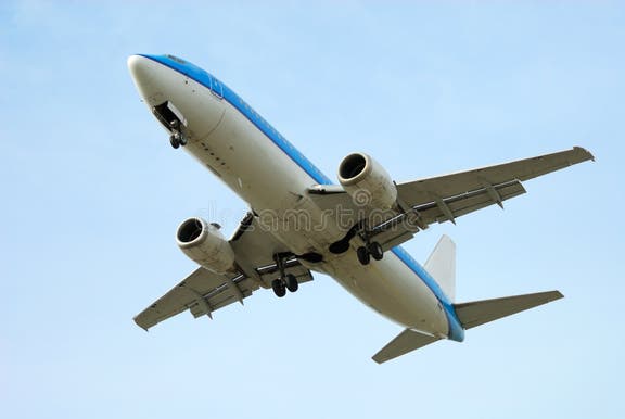 Aereo in decollo fotografia stock. Immagine di avventura - 4766582