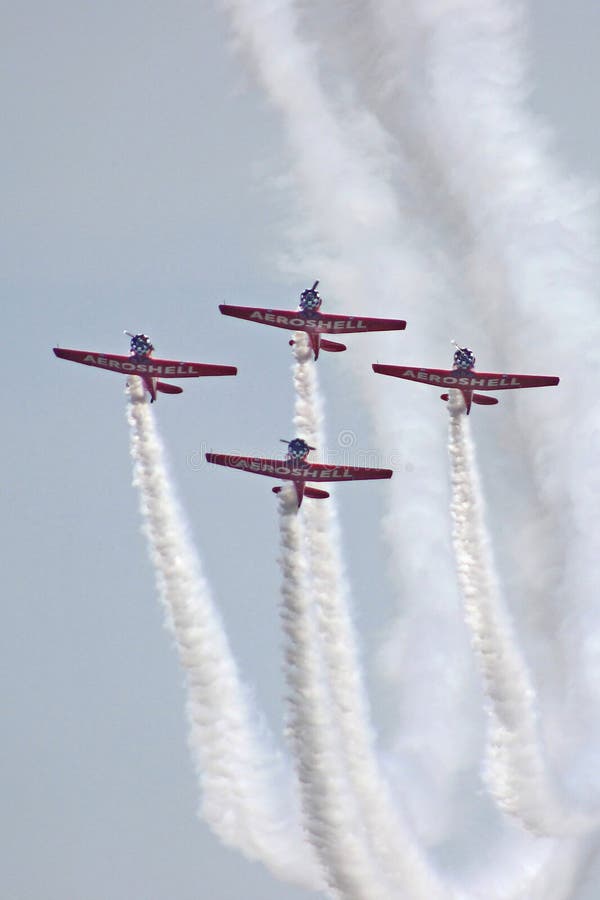 Aeroshell Aircraft editorial image. Image of flight - 122430135