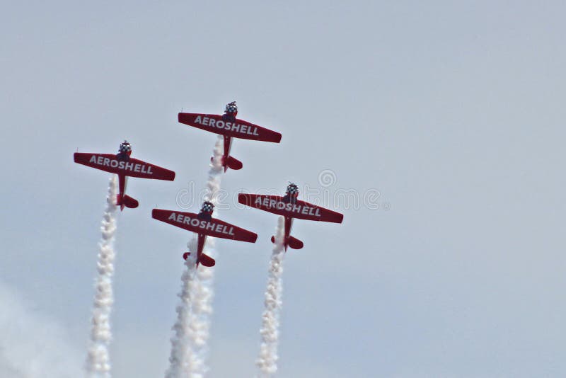 Aeroshell Aircraft editorial image. Image of flight - 122430135