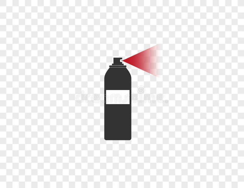 Aerosol, Bottle, Spray Icon. Vector Illustration. Flat Design Stock ...
