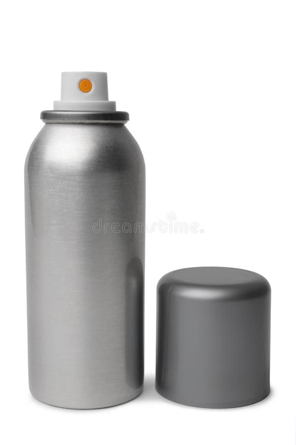 Aerosol spray can stock image. Image of isolation, close - 244753737