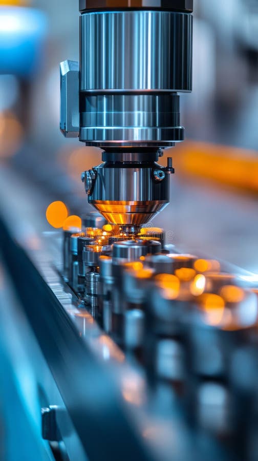 Aerospace Component Factory Stock Illustration - Illustration of ...