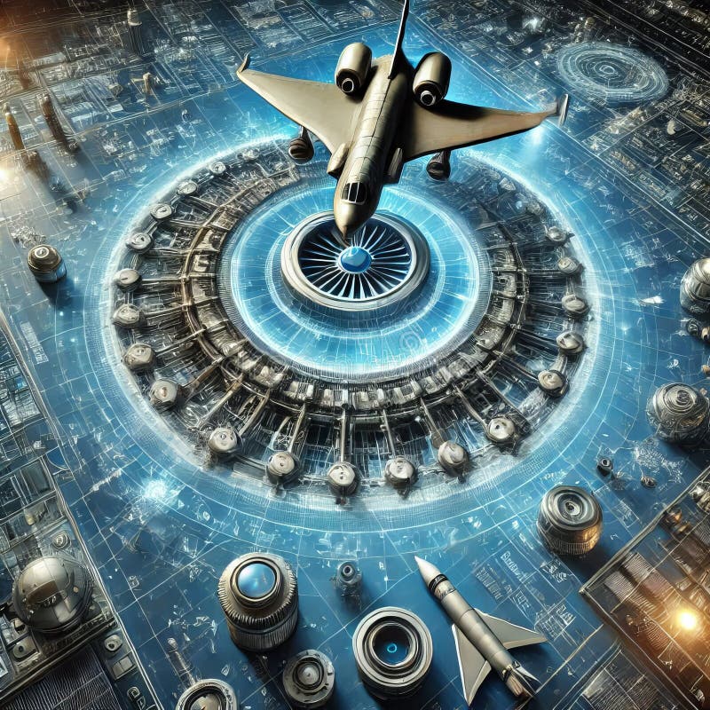 Aerospace Engineering Visualizations of Aerospace Concepts Such Stock ...