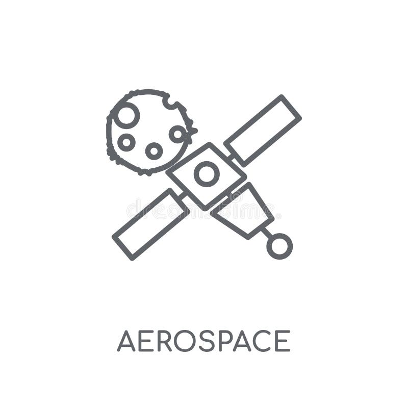 Aerospace Icon Set stock vector. Illustration of icons - 13381064