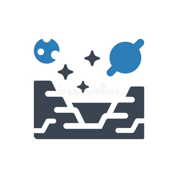 Aerospace Planet Surface Icon Stock Vector - Illustration of icon ...