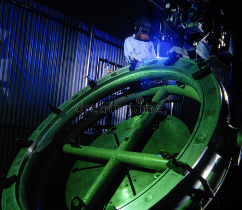 Aerospace Welder stock image. Image of aerospace, inspector - 10183399