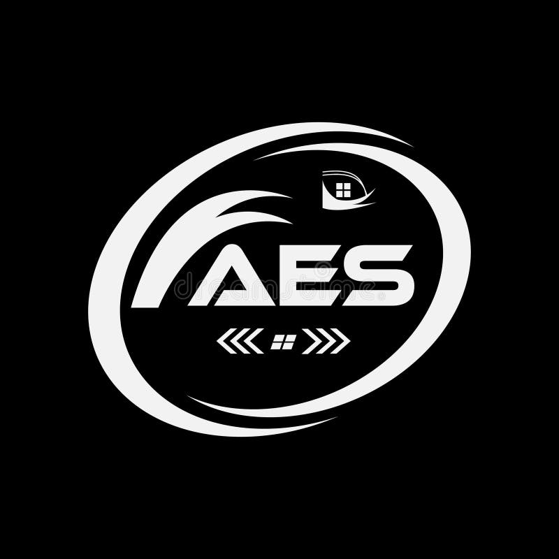 AES Letter Logo Design. AES Simple and Modern Monogram Logo Stock ...