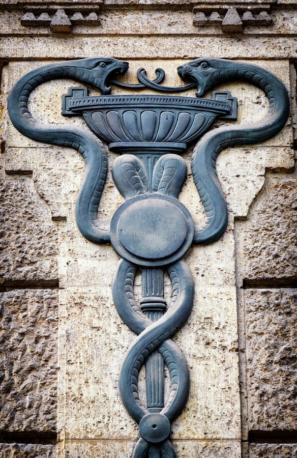 Caduceus stock photo. Image of golden, caduceus, antique - 30797294