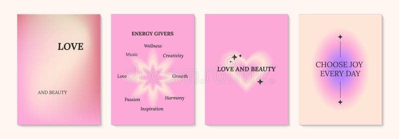 Aesthetic Abstract Gentle Gradient Background with Ispiration and ...