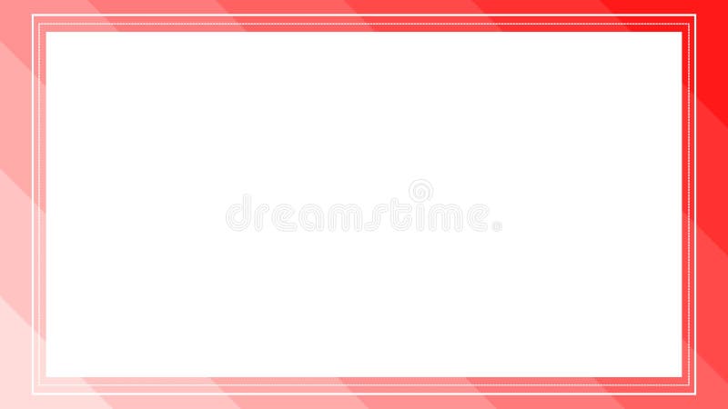 Aesthetic Abstract Striped Line Gradient Red Frame with Text Space ...