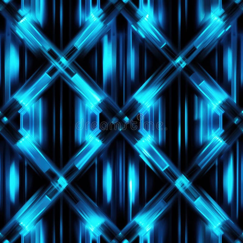 Aesthetic Background with Abstract Cyan Color Neon Stock Illustration ...