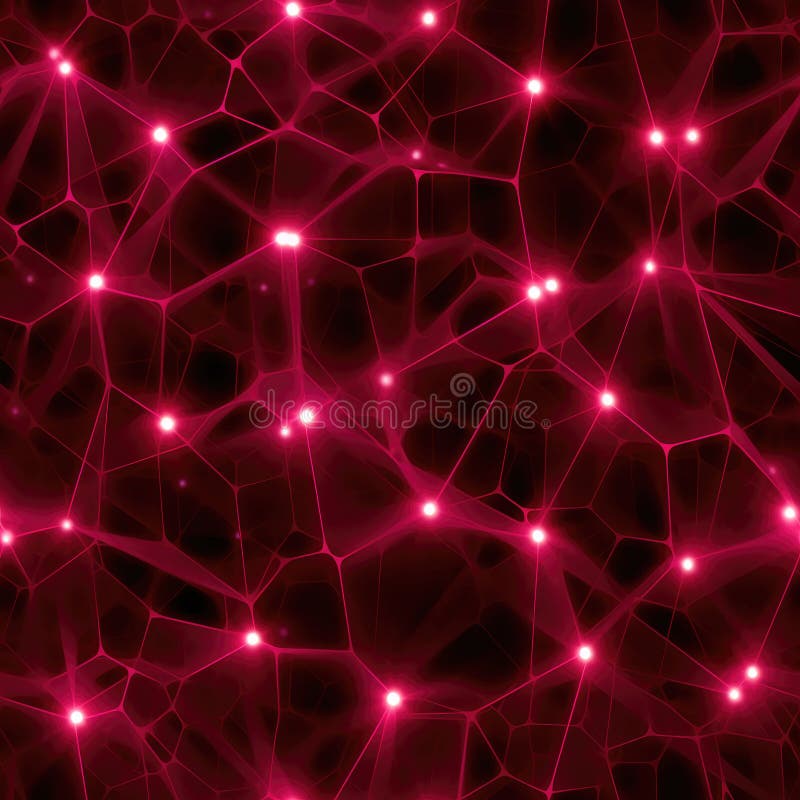 Aesthetic Background with Abstract Maroon Color Neon Stock Illustration ...