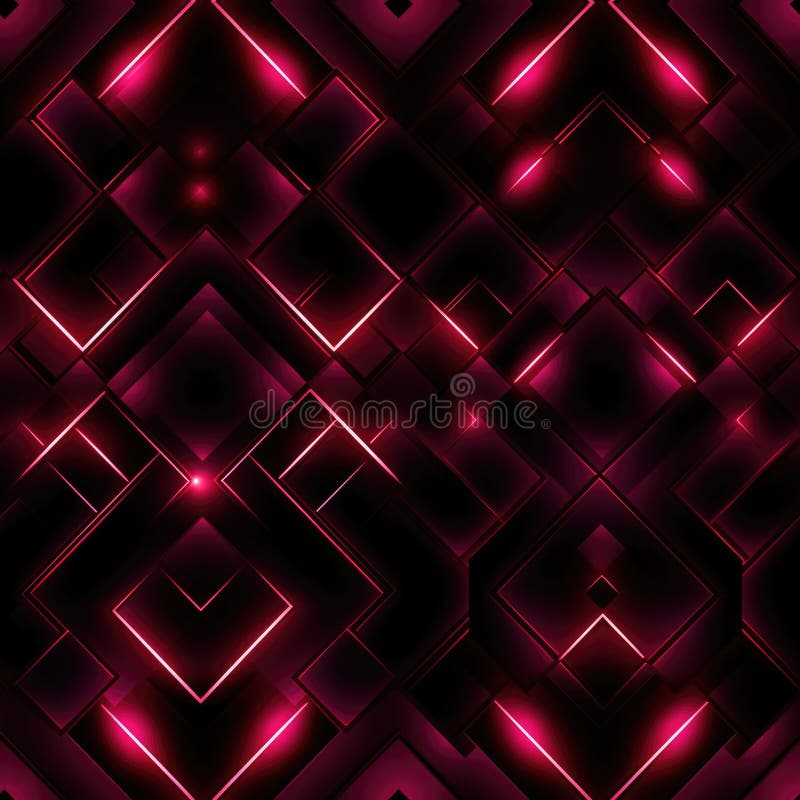 Aesthetic Background with Abstract Maroon Color Neon Stock Illustration ...