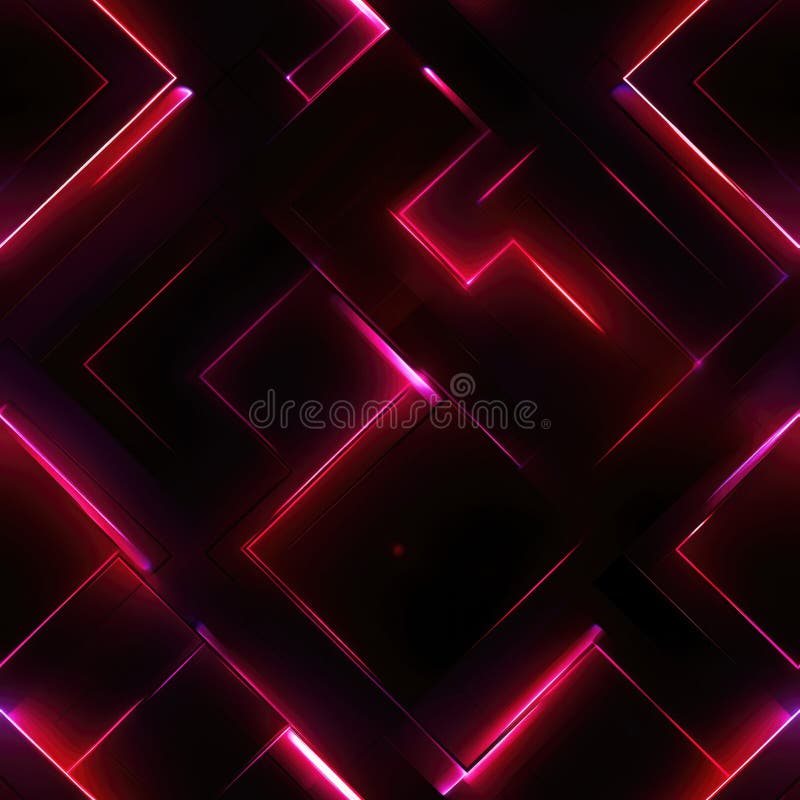 Aesthetic Background with Abstract Maroon Color Neon Stock Illustration ...
