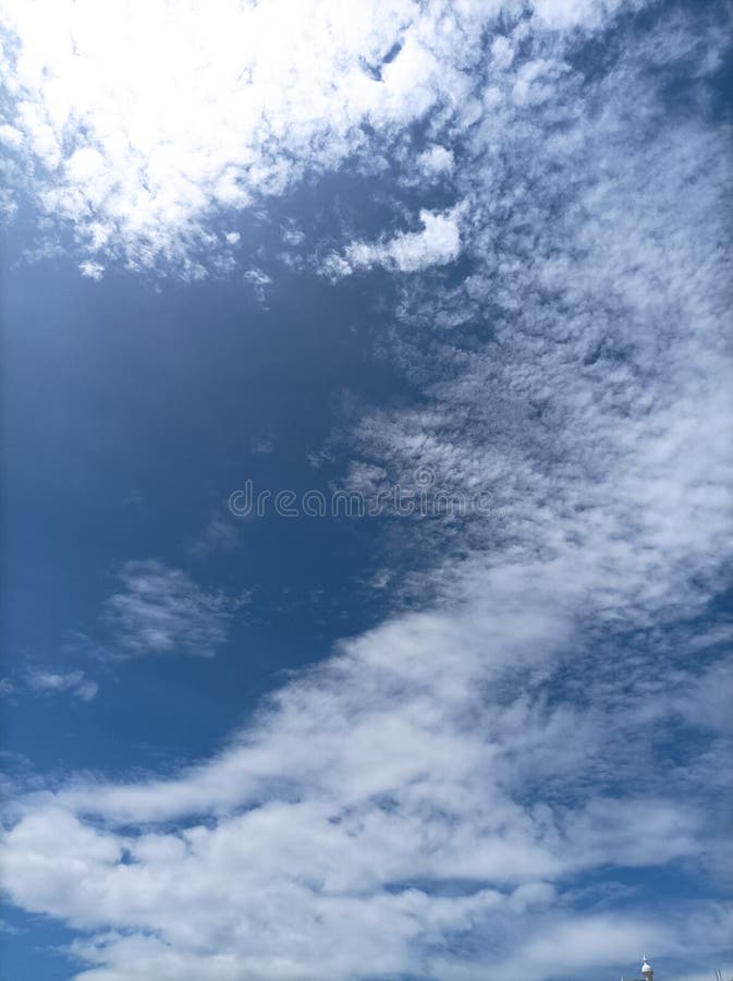 Aesthetic Blue Sky in the Morning Stock Image - Image of blue, morning ...