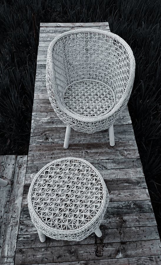 Aesthetic Chair Shot from Bird Eye View Stock Photo - Image of iron ...