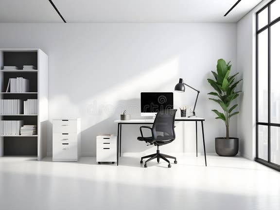 Elegant office background stock photo. Image of column - 363184514