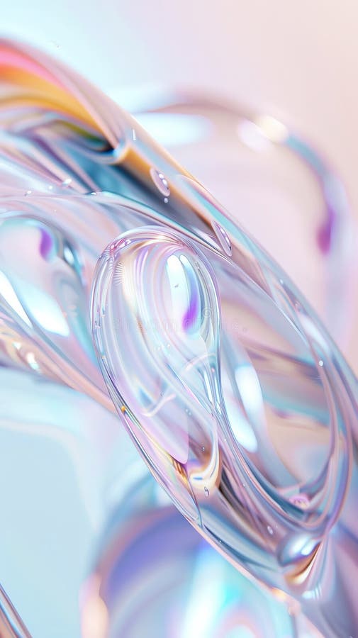 Aesthetic Flowing Lines and Technological Space. Fiber Optic Flow ...