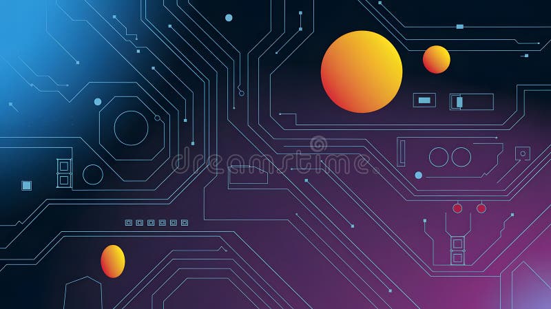 The Aesthetic Future of Circuits: Abstract Geometry in Tech Innovation ...