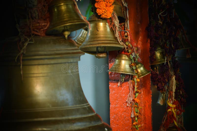 Aesthetic Interior Exterior Fengshui Brass Bell Stock Photo - Image of ...