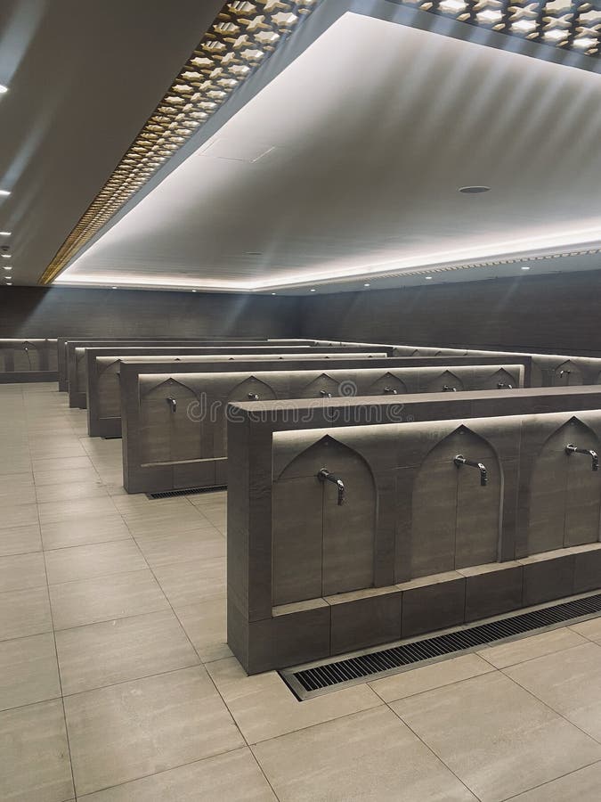 Ablution Area of Sheikh Zayed Grand Mosque Stock Photo - Image of ...