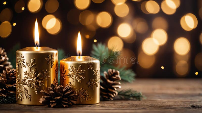 Aesthetic Preparation of Decorative Gold Cand Ai Generated Stock ...