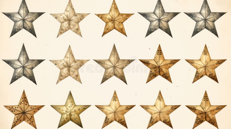 Aesthetic star clip art stock illustration. Illustration of vintage ...